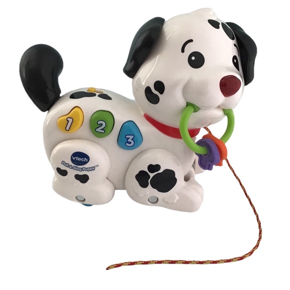 vtech | Toys | Vtech Pull And Sing Puppy Lights Up Nose Flashes Red ...